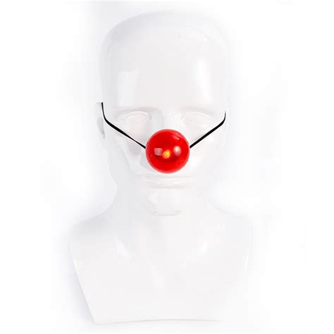Flameee Led Clown Nose Flashing Red Nose Light Up Nose For Red Nose Day