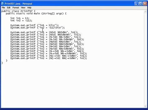 Java Lesson 16 Printf Part 04 Precision And Other Flags Youtube