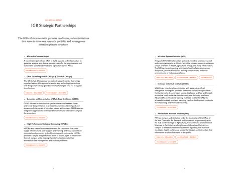 Annual Report Carl R Woese Institute For Genomic Biology