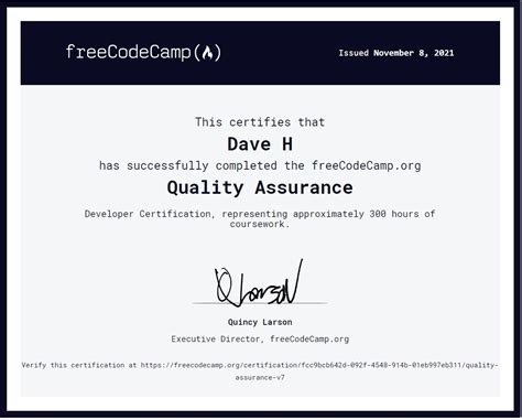 David Hough On Linkedin Qualityassurance Projects Learning