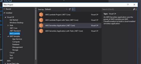 Creating A Serverless Aws Lambda Web Api With Aws Toolkit Spr