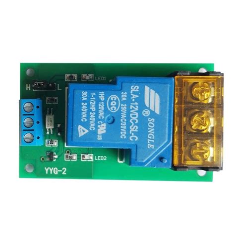 Way Relay Control Module Anti Interference High Low Level Switch Trigger Of High Power