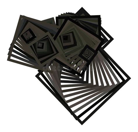 Artistic Square Rectangle Background Pattern Abstract Drawing