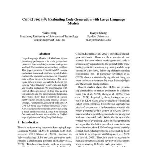 Codejudge Evaluating Code Generation With Large Language Models Acl
