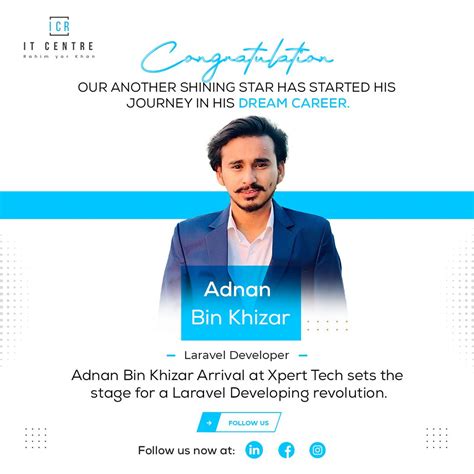 Muhammad Fareed Khan On Linkedin Adnan Ali Congratulations
