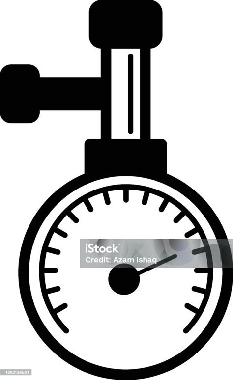 타이어 에어 체크 벡터 아이콘 디자인 자동차 서비스 및 자동차 수리점 기호 트럭 예비 부품 기호 자동차 기술자 장비 스톡