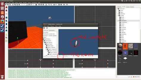 Bug Model Editor Displays Animation Models Incompletely General