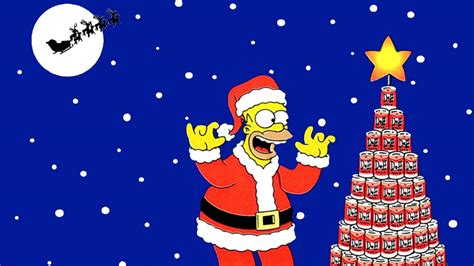 Simpsons Christmas Wallpapers Top Free Simpsons Christmas Backgrounds