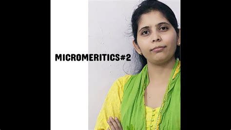 Micromeritics 2 Edmundson Equation Particle Size Distribution And Particle Number Youtube