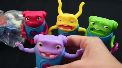 Dreamworks Movie Home Oh Happy Meal Figures Unboxing Mcdonalds Oh