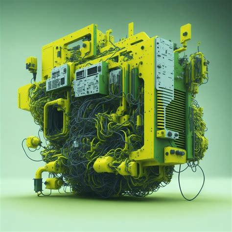 Premium Photo Digital Technology Background