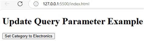 How To Modify Url Without Reloading The Page Using Javascript