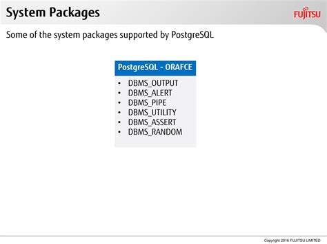Postgresql Enterprise Class Features And Capabilities Ppt Free Download