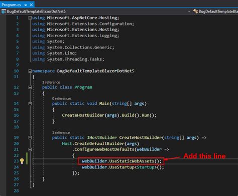 Blazor Default Template With Net 50 No Menu Learningkoala