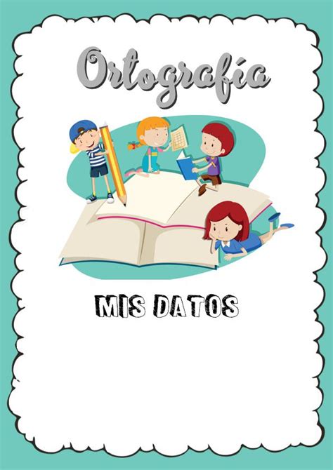 🚀 Las Mejores Portadas De Ortografía ️ 【2025