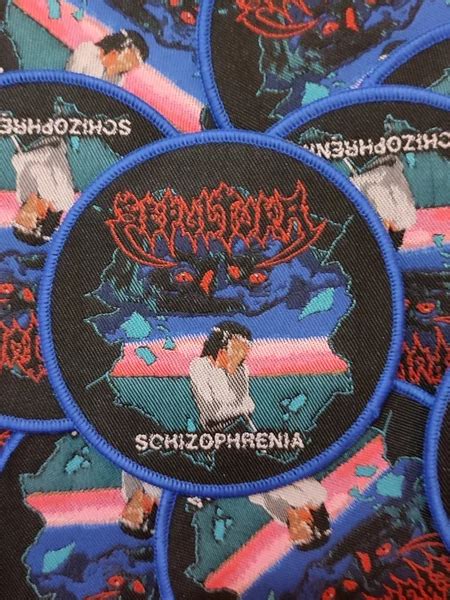 Sepultura Schizophrenia I Woven Patch