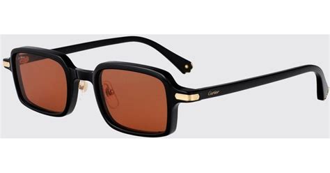 Cartier Optical Frames In White For Men Lyst Uk