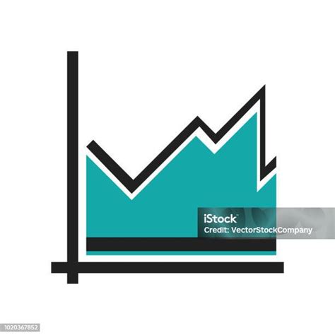 Multiple Variable Points Line Chart Icon Vector Sign And Symbol