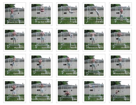 27 Different Types Of Pull Ups On My PVC Home Gym
