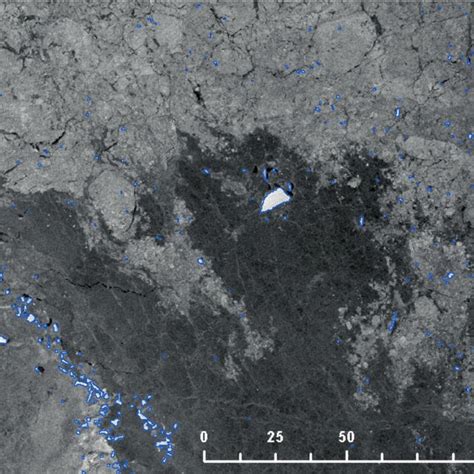 Outlines Of Icebergs According To The Object Based Iceberg