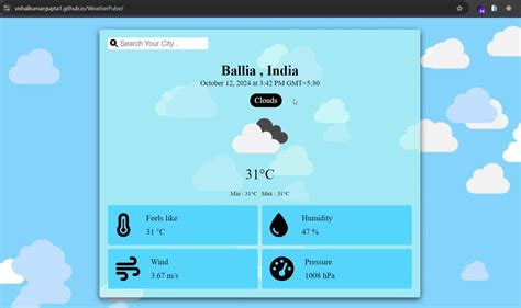 Vishal Kumar Gupta On Linkedin Weatherpulse Weatherapp