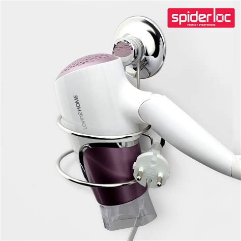 스파이더락 스파이더락 흡착식 스테인리스 드라이기 걸이 거치대 홀더 Gs 3011c 위시버킷