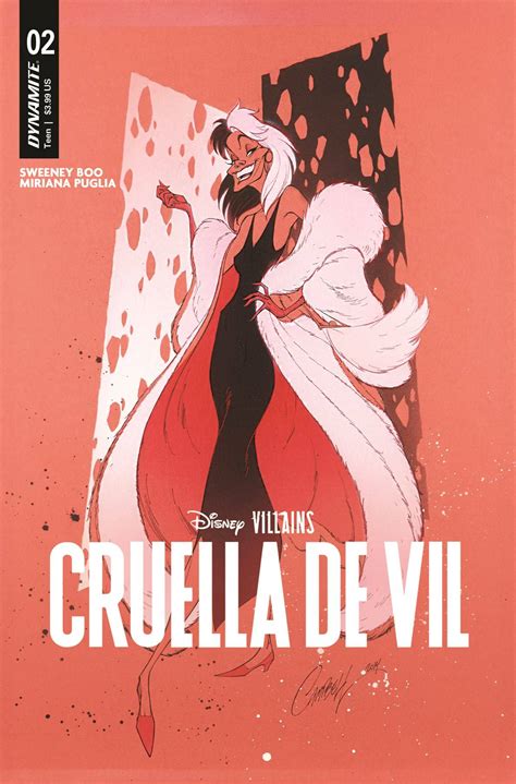 Disney Villains Cruella De Vil 2 Campbell Cover Fresh Comics