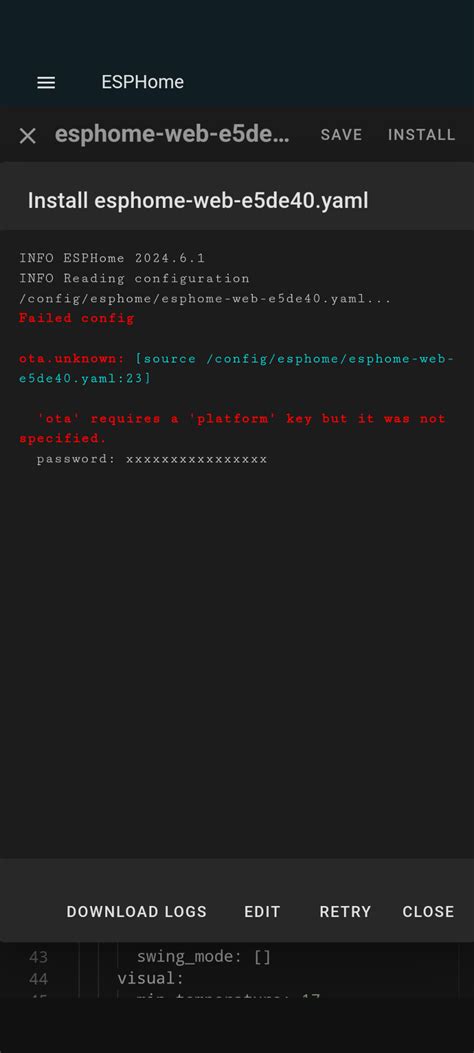 At Least One Platform Must Be Specified For Ota Add Platform