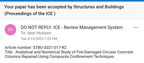 Iqrar Hussain On Linkedin Finally After 3 Major And 1 Minor Revisions It Was Accepted 😊