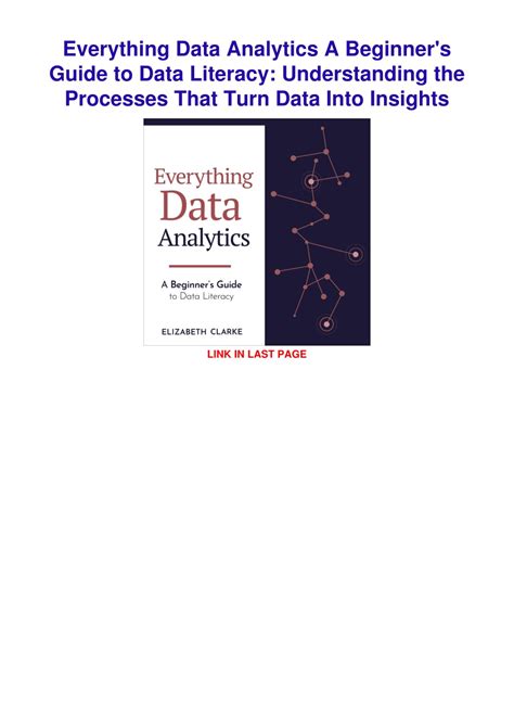 Ppt [download]⚡️pdf ️ Everything Data Analytics A Beginners Guide To Data Literacy