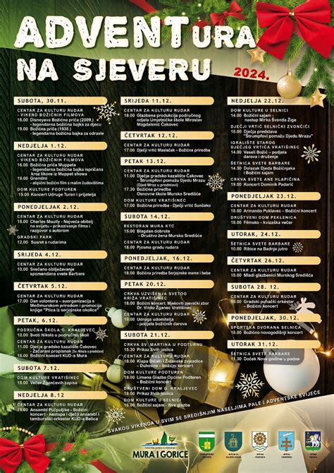 Advent U Gradu Rudara I Adventura Na Sjeveru Obilje Pjesme I Veselja U