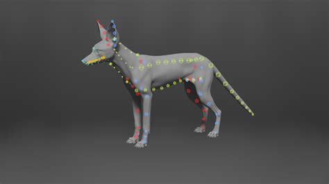 Arabian Red Fox Blender Asset Superhive Formerly Blender Market