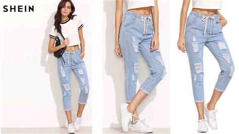 Shein Women Summer Pants Casual Denim Jeans Review Best Jeans For