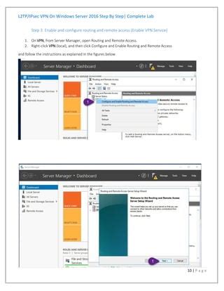 L2 Tp I Psec Vpn On Windows Server 2016 Step By Step PDF Computer Networking Computing