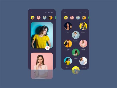 Lovely Ui Kit Dating Ios App Ui Kit Made For Adobe Xd Paid Lovely