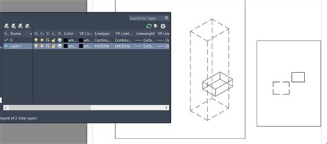 Making A Single Part Of A 3d Model Hidden Line In Paper Space In Autocad 2022 Autodesk Community