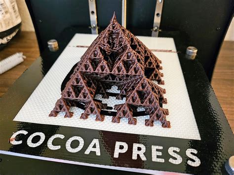 I Printed Chocolate On A 3d Printer And Ate It The Verge