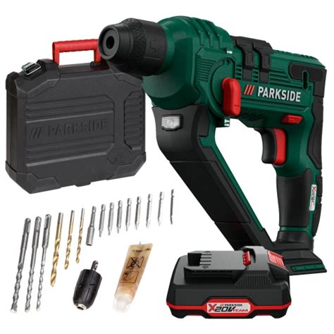 Перфоратор Parkside Pabh 20 Li B2 акумуляторний ударний дриль Id 1896672570 цена 4063