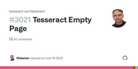 Tesseract Empty Page Issue 3021 Tesseract Ocr Tesseract GitHub
