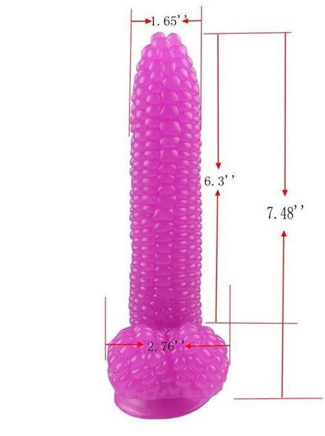 Gode En Forme De Maïs De 748 Pouces Pour Machine Sexuelle Sex