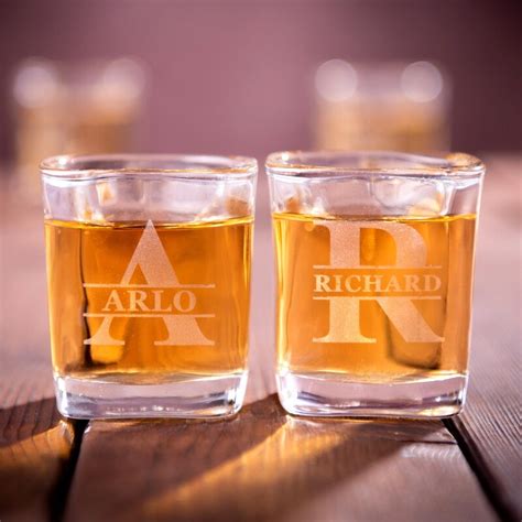 Personalized Shot Glasses Etsy
