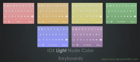 IOS Light Nude Color Keyboards By Xeonhack On DeviantArt