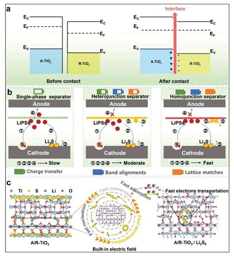 中南周亮君团队afm：富氧空位tio2锐钛矿金红石异相结增强锂硫电池动力学 华算科技