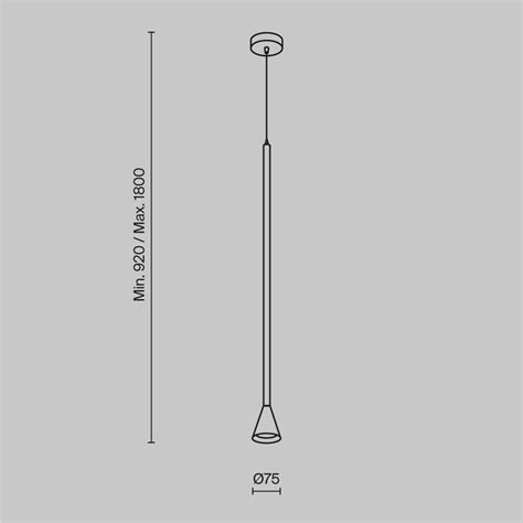 Висящи лампи за барплот Arrow Light Sense