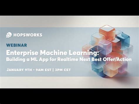Hopsworks On Linkedin Enterprise Machine Learning Build A Ml App For Teal Time Nbo Nba