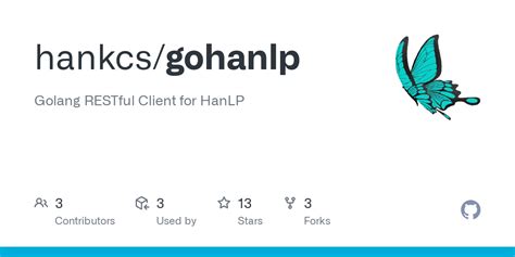 GitHub Hankcs Gohanlp Golang RESTful Client For HanLP