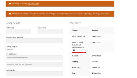 Php Woocommerce Storefront Theme Show Available On Backorder On Checkout Page On The
