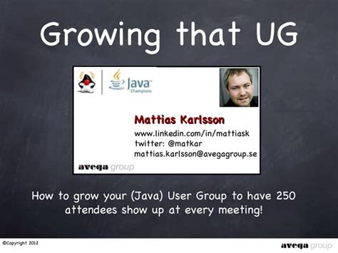how to grow your java user group to have 250 attendees show up at