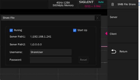 Network File Sharing On Siglent Performance Oscilloscopes Siglent