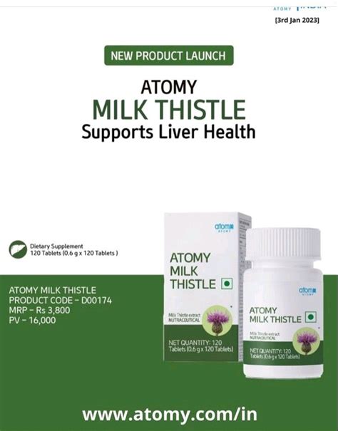 Shafiulla Shaik On Linkedin Atomy Milk Thistle Launched Ph 9550087344